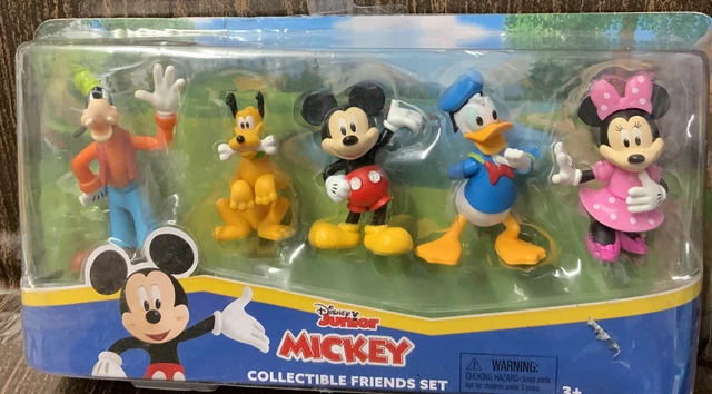 DISNEY JUNIOR MICKEY Mouse Collectible Figure Set Fab 5 Figure Pack 3 ...