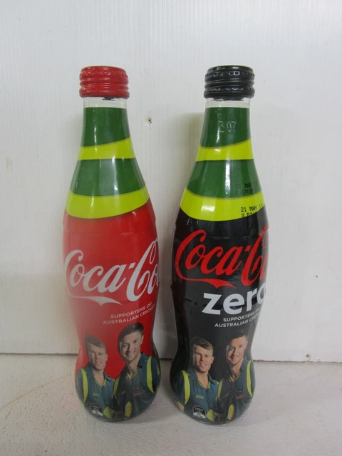 COCA COLA BOTTLES. 2 x 385ml full shrink wrapped coca cola and zero bottles. $15.00 - PicClick AU