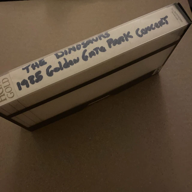 THE DINOSAURS 1985 Golden Gate Park Concert VHS Rare £14.87 - PicClick UK