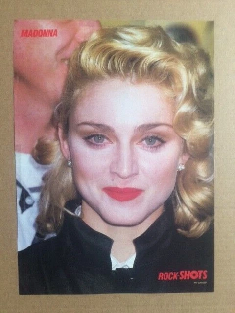 MADONNA &EX-SCRAPBOOK 2024& Original Vintage Magazine Clipping / Poster ...