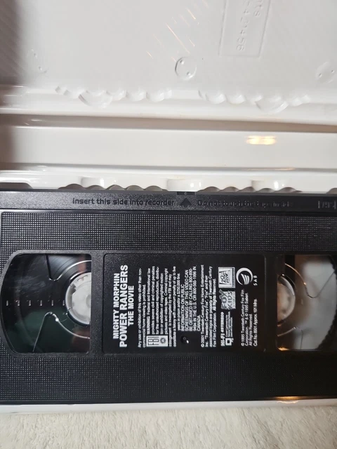 MIGHTY MORPHIN POWER Rangers: The Movie VHS, 1995 Clamshell £4.38 ...