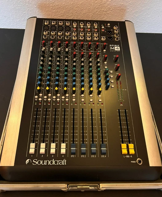 Soundcraft Spirit M4: Soundcraft M Series Manual – NOSXAT