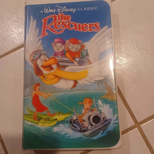 DISNEY THE RESCUERS VHS 1399 Black Diamond Edition (VHS, 1992) £18.89 ...