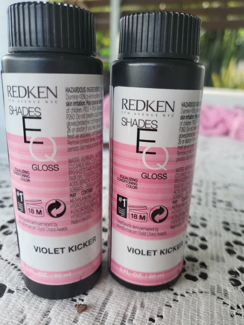 REDKEN SHADES EQ Violet Kicker 2 X 60mls $25.00 - PicClick AU