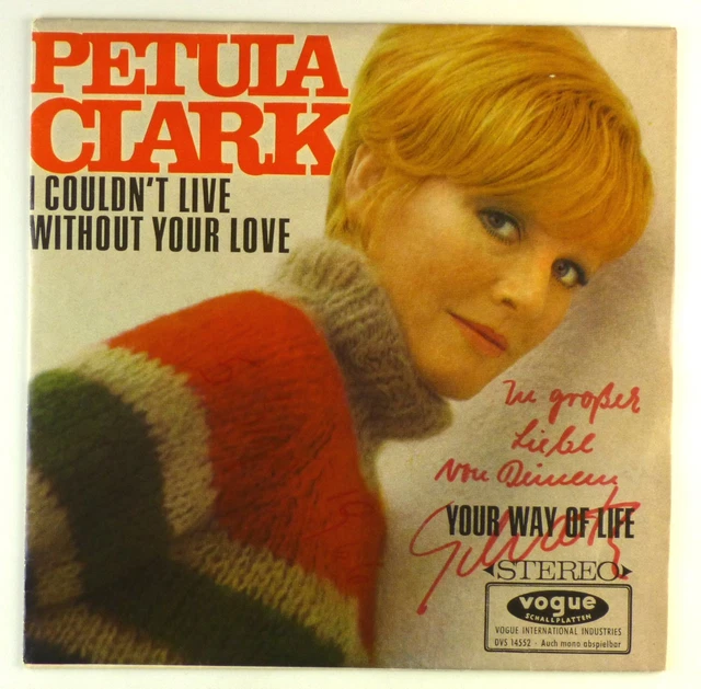 Petula Clark I Couldn't Live Without Your Love Shop ...