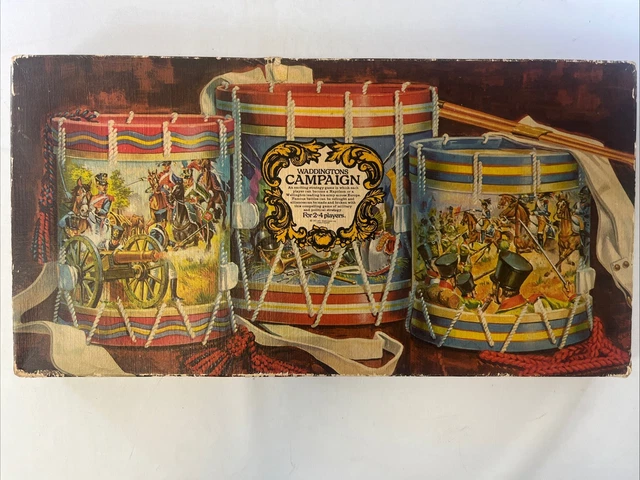 VINTAGE (1971) CAMPAIGN Board Game by Waddingtons Strategy Game ...