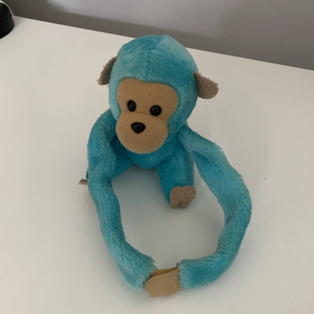 DAKIN VINTAGE BLUE Long Arm Monkey Plush Stuffed Animal Toys Hugger ...
