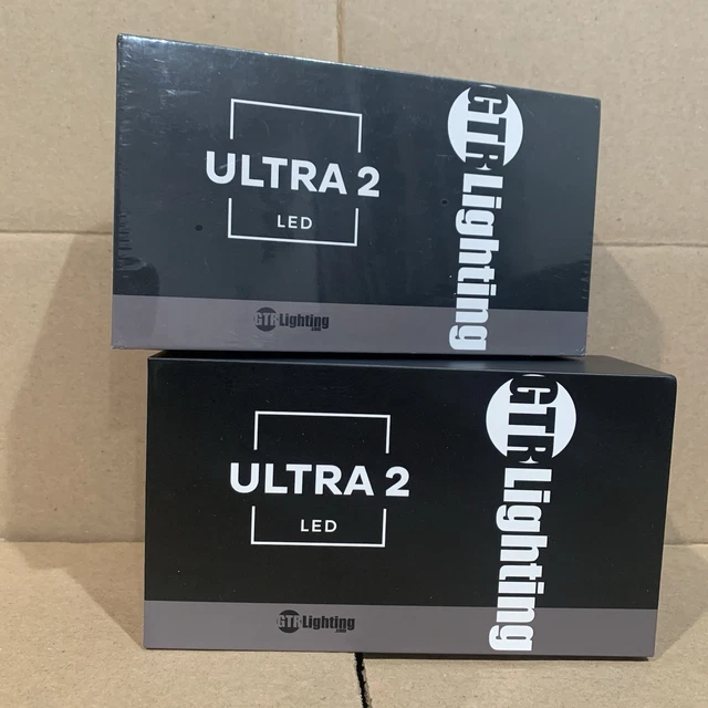 GTR LIGHTING ULTRA 2 LED Headlight Bulbs 9007 HB5 Cool White PAIR 1 ...