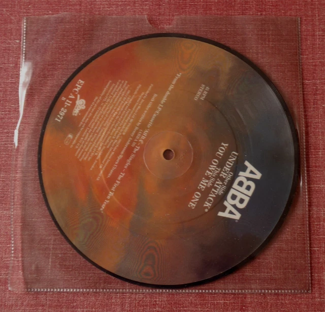 ABBA - UNDER Attack / You Owe Me One (1982 Picture Disc 7" Single) Frida * Ex $47.25 - PicClick CA