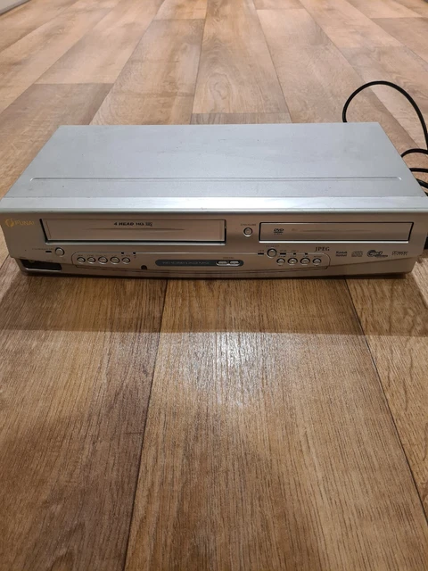 FUNAI VHS VIDEO Tape Recorder & DVD/CD Player Combo Model DBVR-7510S ...
