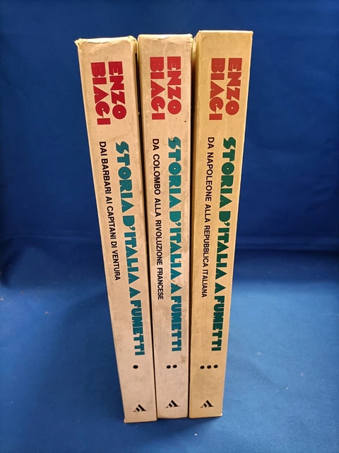 ENZO BIAGI - Storia D'Italia A Fumetti - Completa EUR 25,00 - PicClick IT