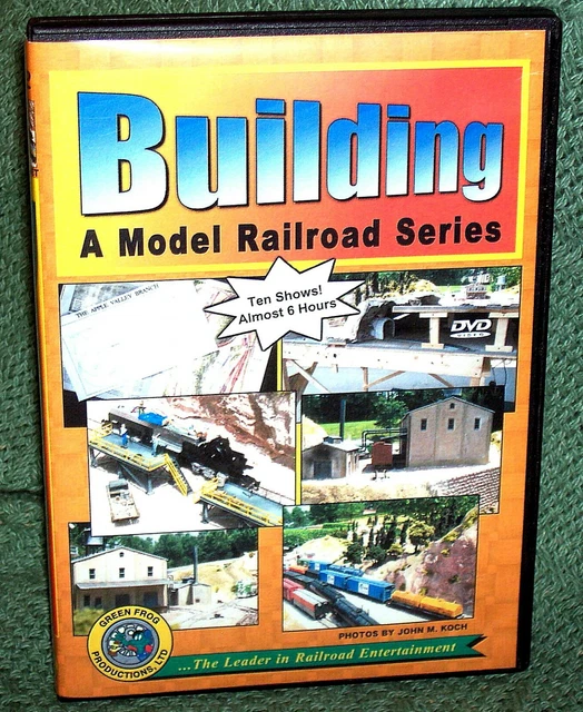 20037 DVD Video Building A Model Railroad Series "Apple Valley" 6 Hours ...