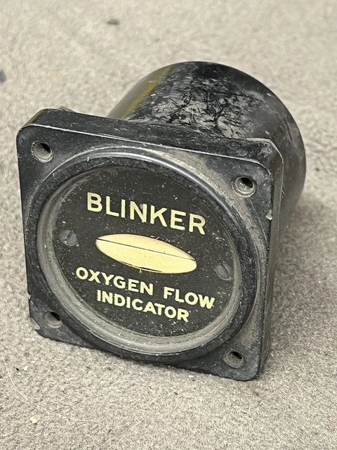 WW2 USAAF BLINKER Oxygen Flow Indicator Instrument £50.00 - PicClick UK