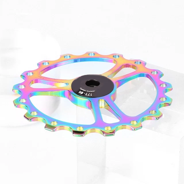 REAR DERAILLEUR CNC Guide Roller for Road Bike with Porcelain Bearings 13T 17T £7.67 - PicClick UK