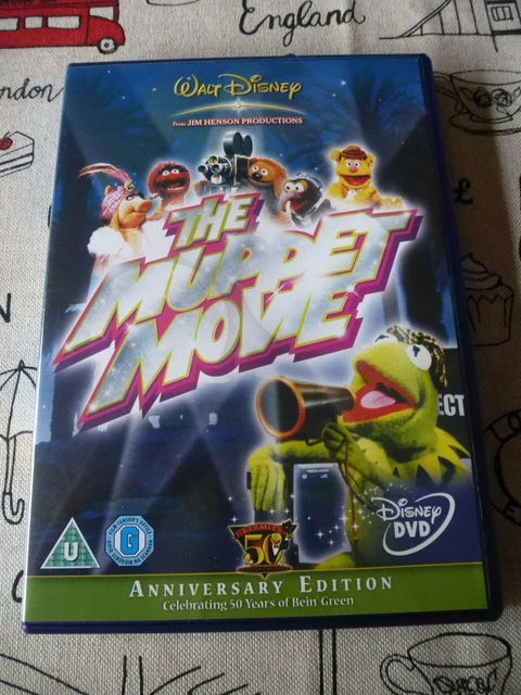 THE MUPPET MOVIE Anniversary Edition Disney Dvd Region 2 Uk Pal Format ...