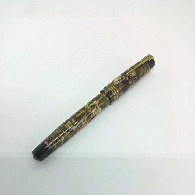 GOOD COLOUR VINTAGE Gold Starry Fountain Pen 50's £1.13 - PicClick UK