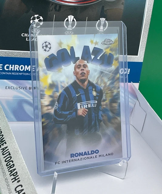 2022-23 TOPPS CROMATO Competizioni UEFA per Club Golazo Ronaldo R9 EUR ...