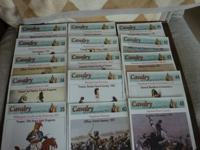 15 X DEL Prado napoleonic uniform magazine £14.75 - PicClick UK