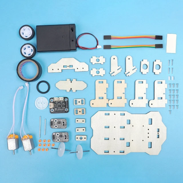 DIY TRACING TROLLEY Material Kits Fun Science Small Making Material ...