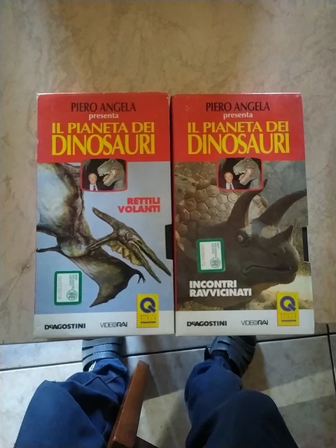 LOTTO 2 VIDEOCASSETTE VHS Dinosauri Piero Angela EUR 3,49 - PicClick FR