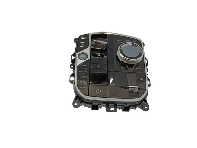 BMW OEM CONTROL panel center console LHD Real Glass 5A6AEE5 vin:9T63798 ...