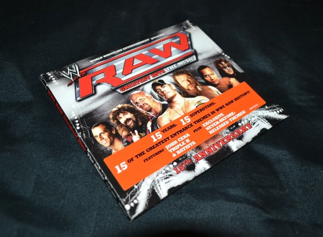CD ALBUM WWE WWF Wrestling Themes Soundtrack Raw Greatest Hits The ...