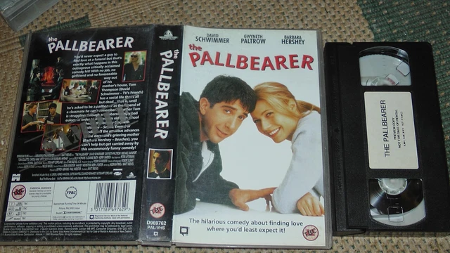 THE PALLBEARER VHS Video Big Box Timecode Sample Dealer Tape Touchstone ...