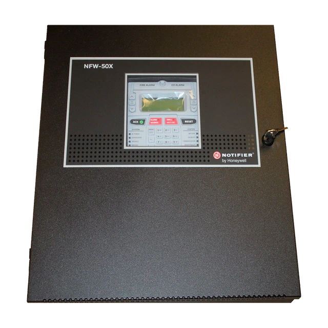 NOTIFIER NFW-50X INTELLIGENT Addressable Fire Alarm Control Panel (FACP ...