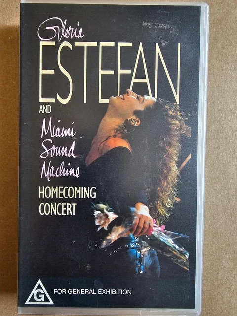 GLORIA ESTEFAN MIAMI Sound Machine Homecoming Concert (VHS PAL, 1994 ...