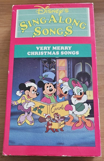 DISNEYS SING ALONG Songs - Very Merry Christmas Songs (VHS, 1988) £5.31 ...