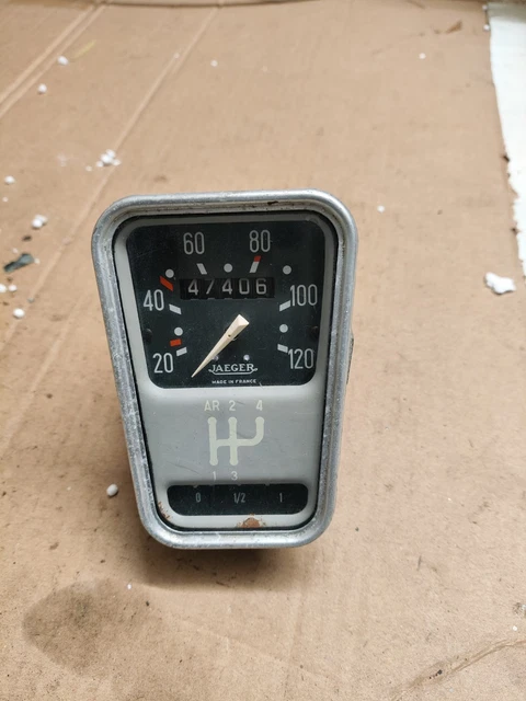 COMPTEUR CITROEN 2CV Jaeger EUR 60,00 - PicClick FR
