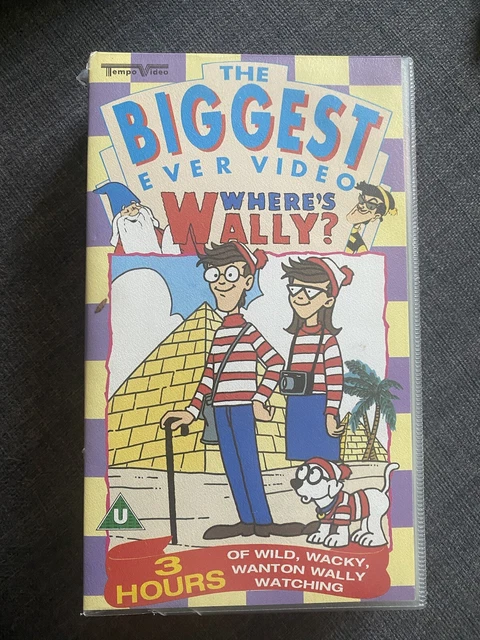 WHERE’S WALLY? THE Biggest Ever Video- Vintage VHS - Rare £5.92 ...