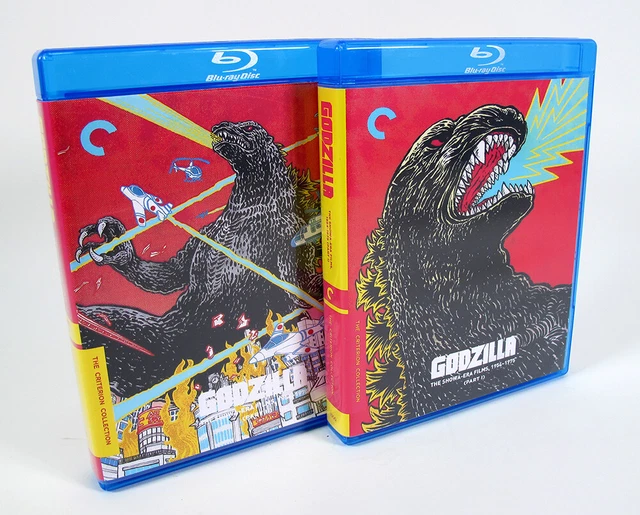 GODZILLA SHOWA ERA Blu-Ray Criterion Replacement Cases (NO DISCS INCLD ...