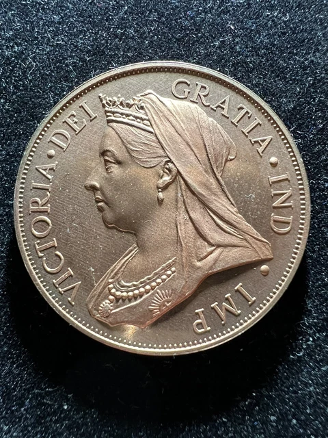 1901 QUEEN VICTORIA Canada 1 Dollar INA Spink Copper Proof Pattern 1 ...