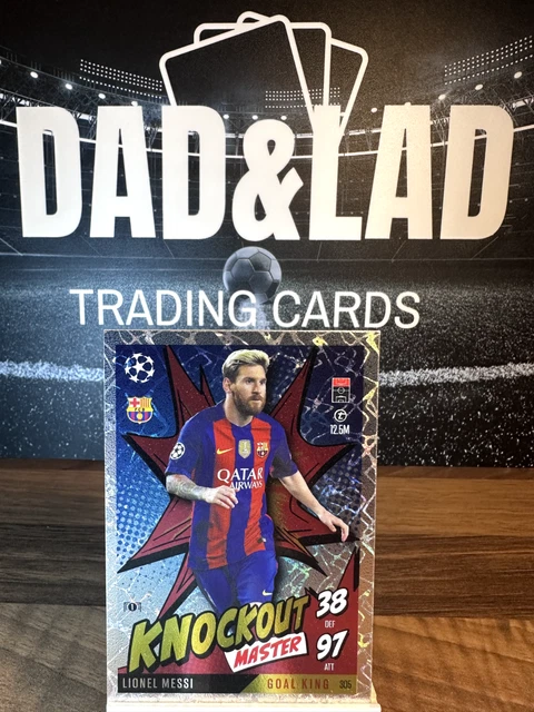 TOPPS MATCH ATTAX Extra 24/25 Lionel Messi Knockout Master 305 £3.00 ...