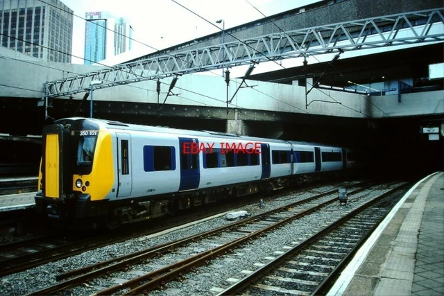 PHOTO CLASS 350 4-Car Emu No 350 101 Entering Birmingham New St 10/07 £ ...