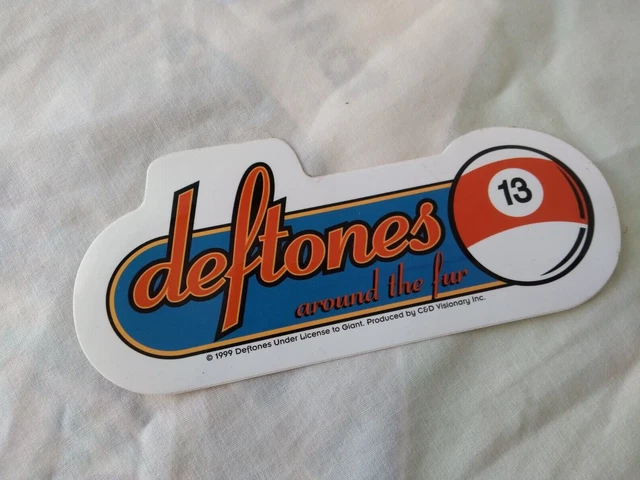 MUSIC MERCHANDISE DEFTONES 13 Ball AROUND THE FUR Genuine Licensed ...