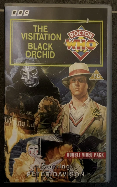 DOCTOR DR WHO Bbc Vhs Double Pack Video - The Visitation/ Black Orchid ...