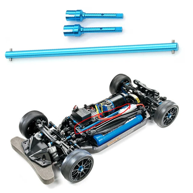 METAL CENTRE MAIN Drive Shaft Propeller Joint Cup For Tamiya TT02 TT02B ...