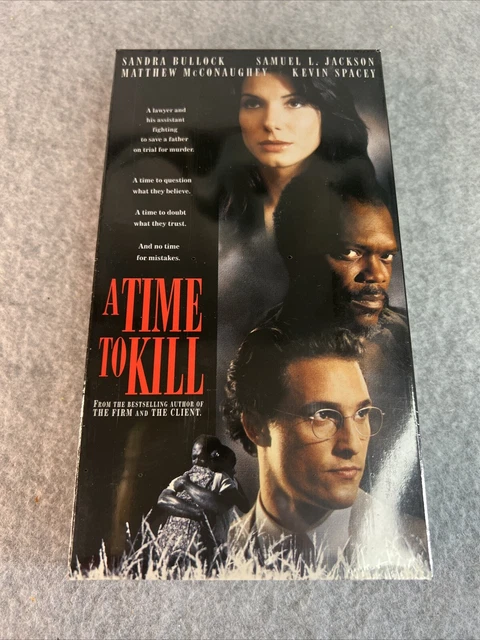 A TIME TO Kill (VHS, 1996) Sandra Bullock Samuel Jackson Matthew McConaughey £6.38 - PicClick UK