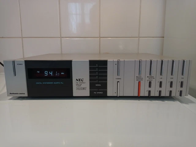 PLATINE TUNER MONO/STEREO Nec T400ME Authentic Series Rare EUR 38,00 ...