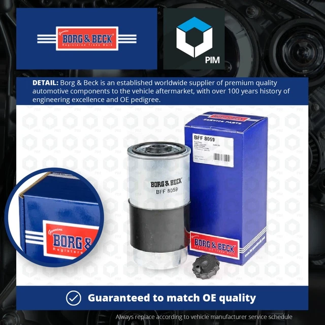 FUEL FILTER FITS VOLVO S70 874 2.5D 97 to 00 D5252T B&B 1270529 ...