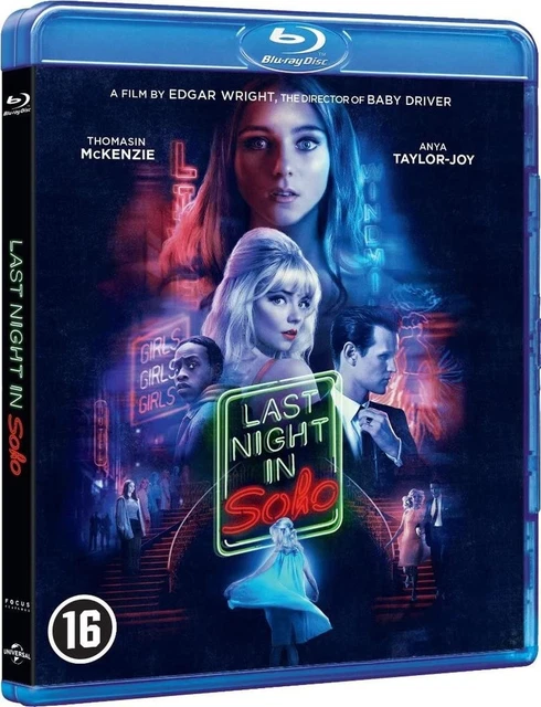 LAST NIGHT IN Soho (Blu-ray) Thomasin McKenzie Anya Taylor-Joy Edgar ...