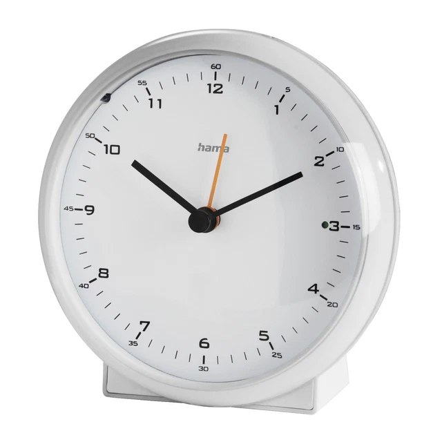 RÉVEIL RADIO-PILOTÉ &ELEGANCE Pro", sans tic-tac, blanc EUR 34,99 ...