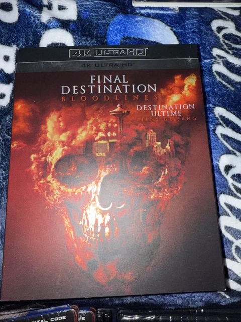 FINAL DESTINATION BLOODLINES 4K ULTRA HD SET with Tony Todd & Brec ...