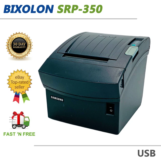 SAMSUNG BIXOLON SRP-350 Direct Thermal Receipt POS Printer USB No AC ...