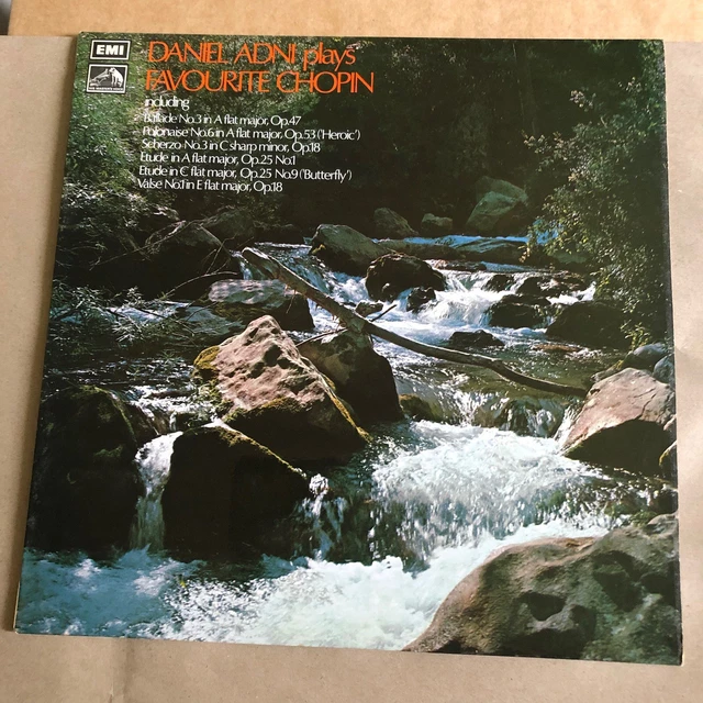 DANIEL ADNI PLAYS Favourite Chopin ~ UK 1971 HMV Stereo NM EUR 25,80 ...