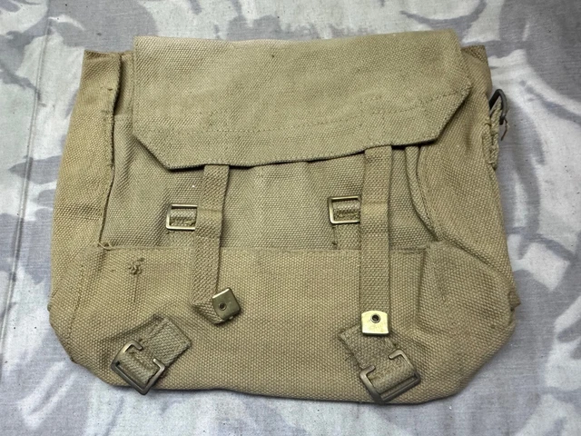 ORIGINAL WW2 BRITISH Army 1943 Dated 37 Pattern Small Pack - Economy ...