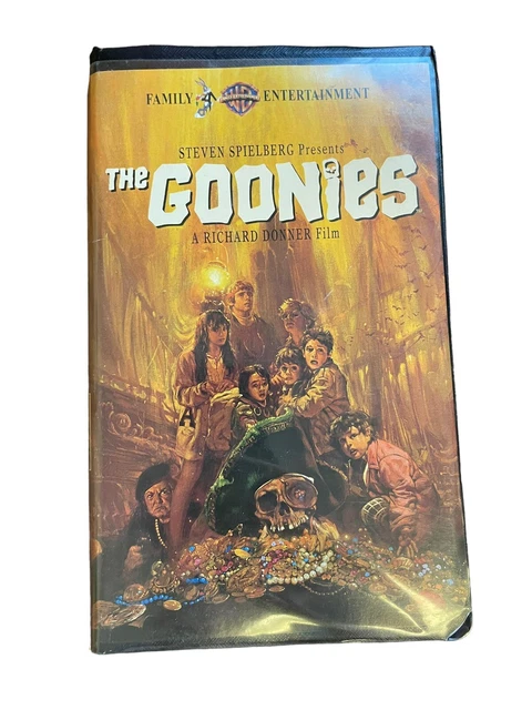 THE GOONIES VHS 1985 Vintage Spielberg Clam Shell £11.28 - PicClick UK