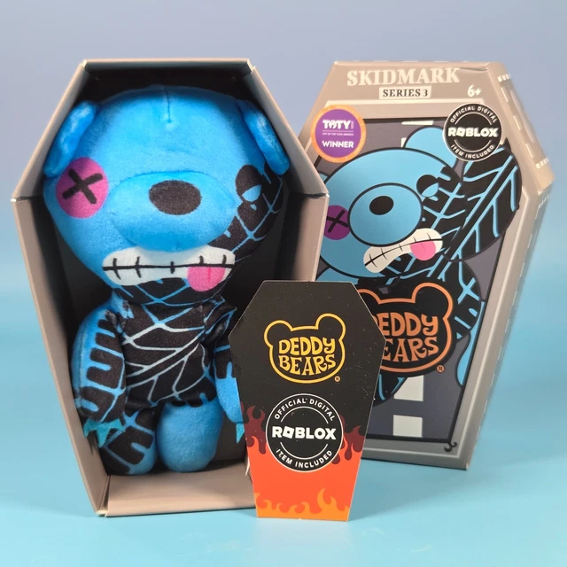 DEDDY BEARS SERIES 3 + Roblox Code - Skidmark - 14cm/5.5inch Open Box £9.99 - PicClick UK